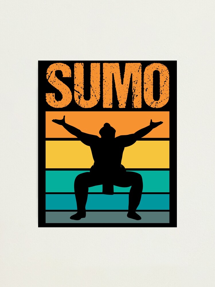 "Sumo Rikishi Wrestler Ancient Traditional Japanese Sport" Photographic ...