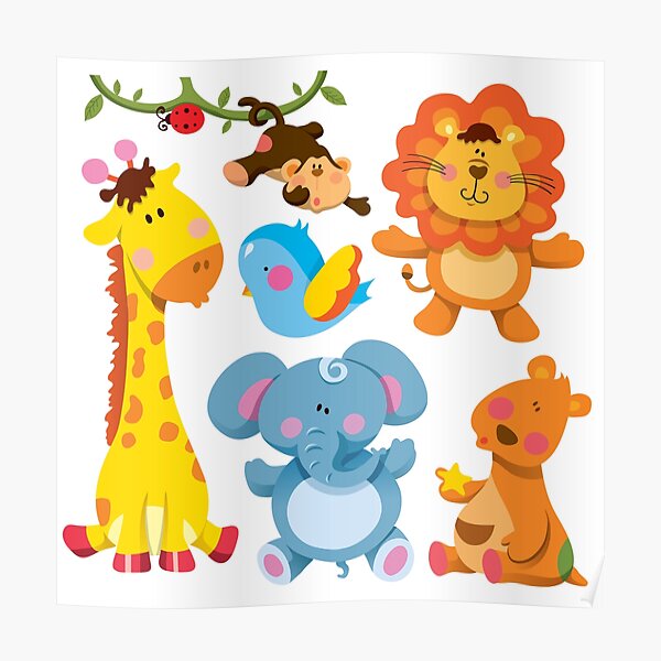 "BABY ANIMALS" Poster by angelescar | Redbubble