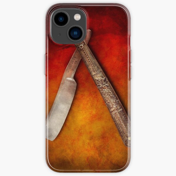 "Barber - Shaving - Keep a stiff upper lip" iPhone Case for Sale by ...