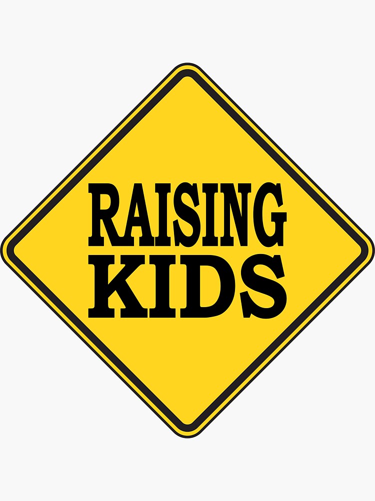 "Raising Kids Essential Sticker" Sticker for Sale by SW33TSP0T | Redbubble