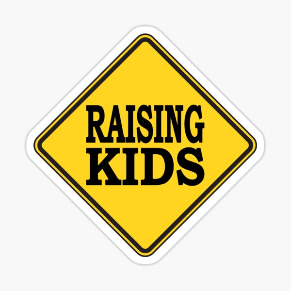 "Raising Kids Essential Sticker" Sticker for Sale by SW33TSP0T | Redbubble