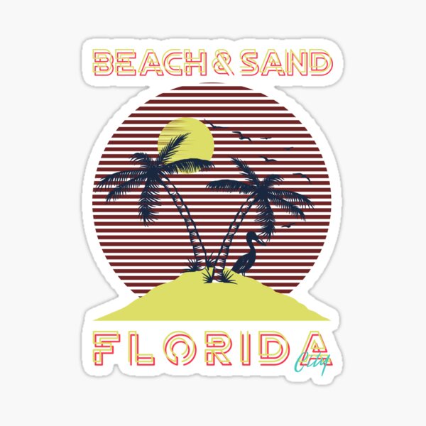 "Beach and sand" Sticker for Sale by BGOLE | Redbubble