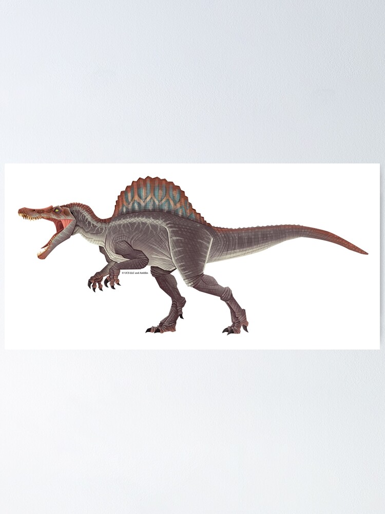 "JP Spinosaurus" Poster for Sale by Grecovia | Redbubble