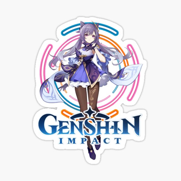 "Genshin Impact x Keqing" Sticker for Sale by rmanong | Redbubble