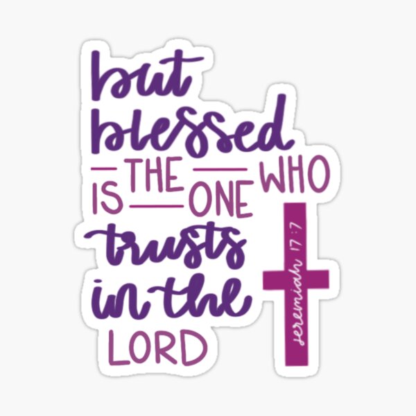 "Jeremiah bible verse" Sticker for Sale by stay-grateful | Redbubble