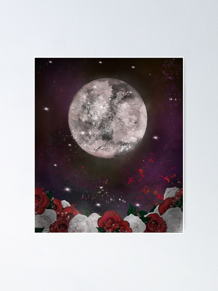 "Enchanted moon" Poster for Sale by Treasuredreams | Redbubble