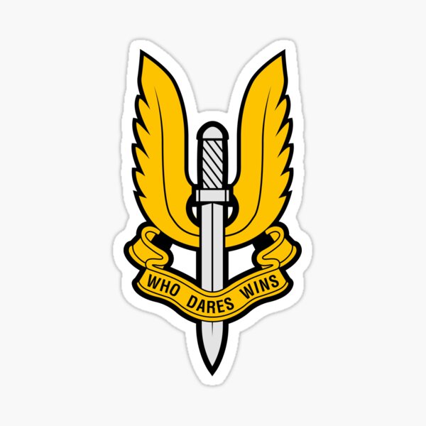 "SAS Logo" Sticker by Jools-57 | Redbubble