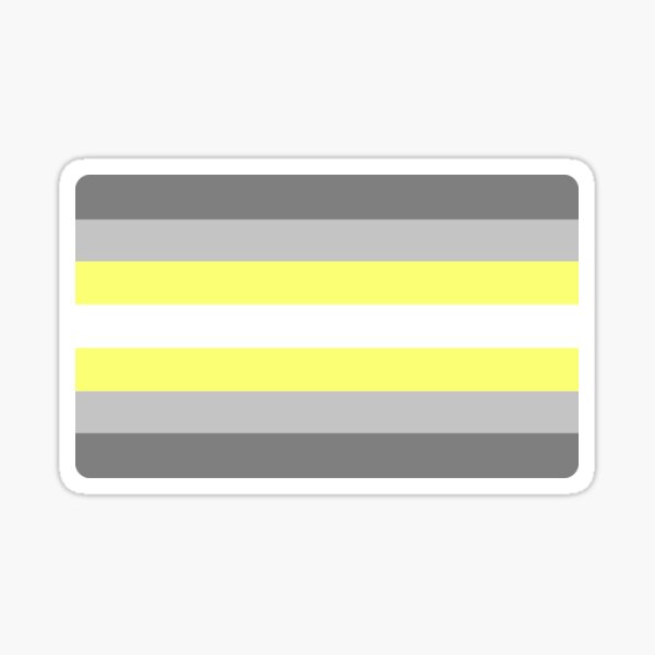 Demienby Pride Flag Sticker For Sale By Blurrylester Redbubble