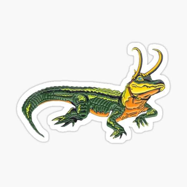 "Loki gator Alligator loki Croki Crocodile God of mischief T-Shirt ...