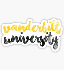 Vanderbilt: Stickers | Redbubble