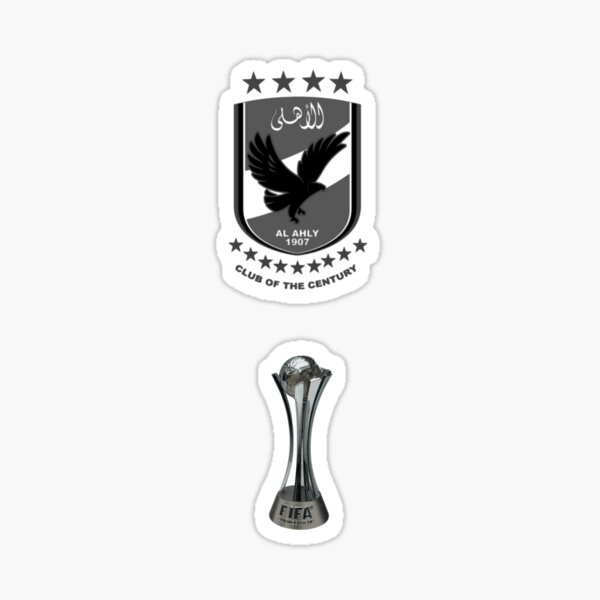 "Design Al-Ahly of Egypt is the African champion" Sticker for Sale by ...