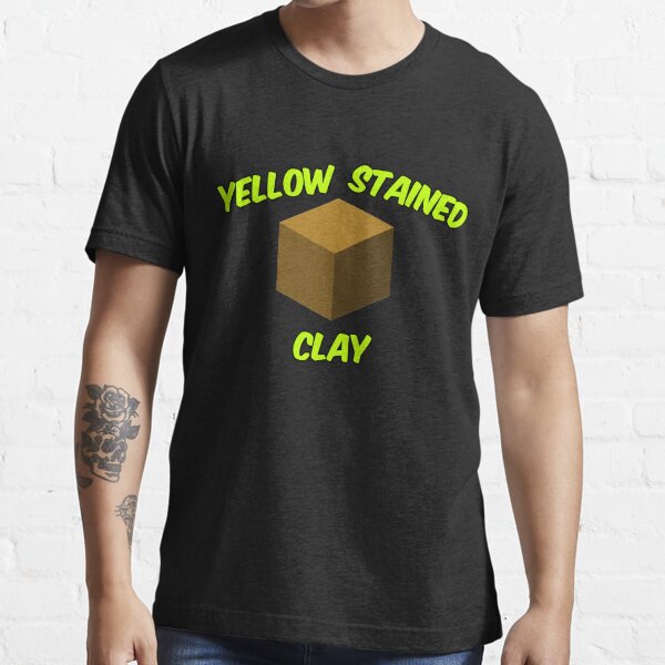 "Yellow Stained Clay" T-shirt for Sale by Shineytrooper | Redbubble ...