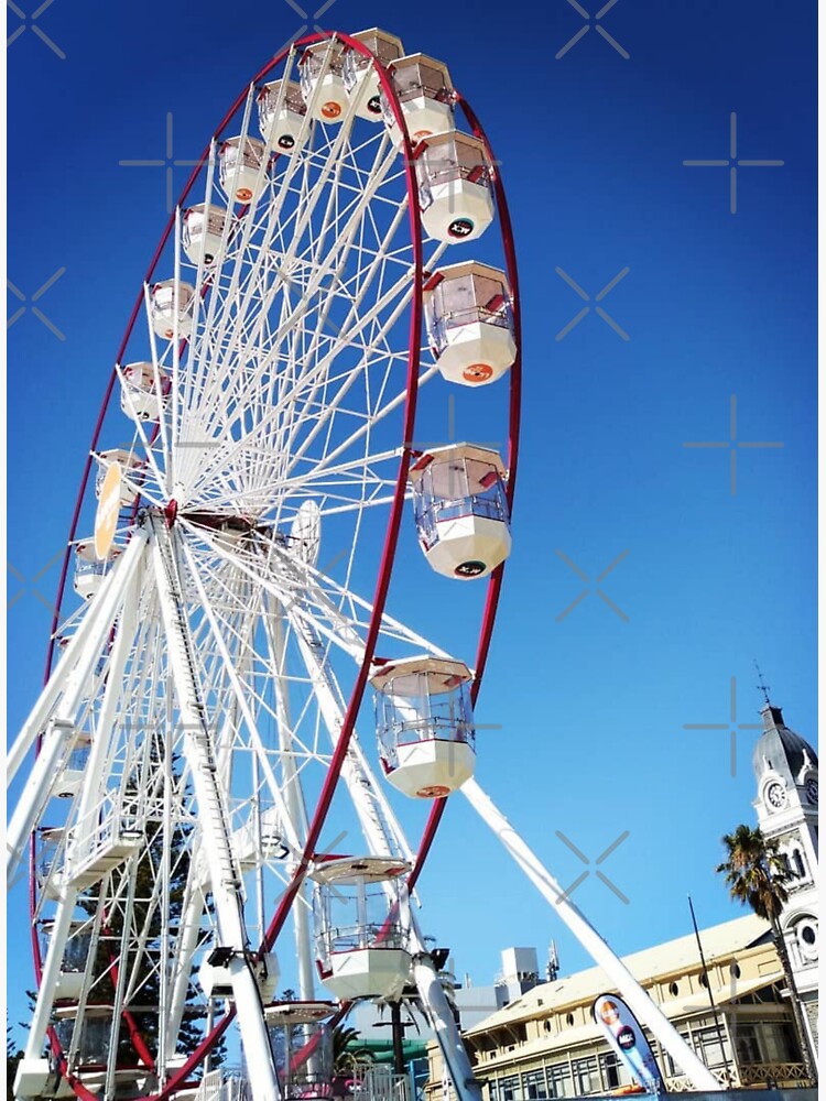 "Ferris Wheel" Sticker by NewFoundJoy | Redbubble
