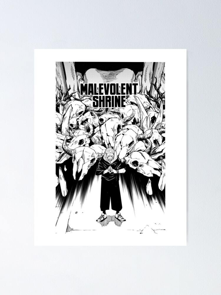 "Malevolent Shrine" Poster for Sale by Phleawolf1 | Redbubble