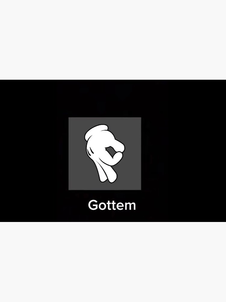 "Gottem Meme " Sticker for Sale by DarkAgeDesigns | Redbubble