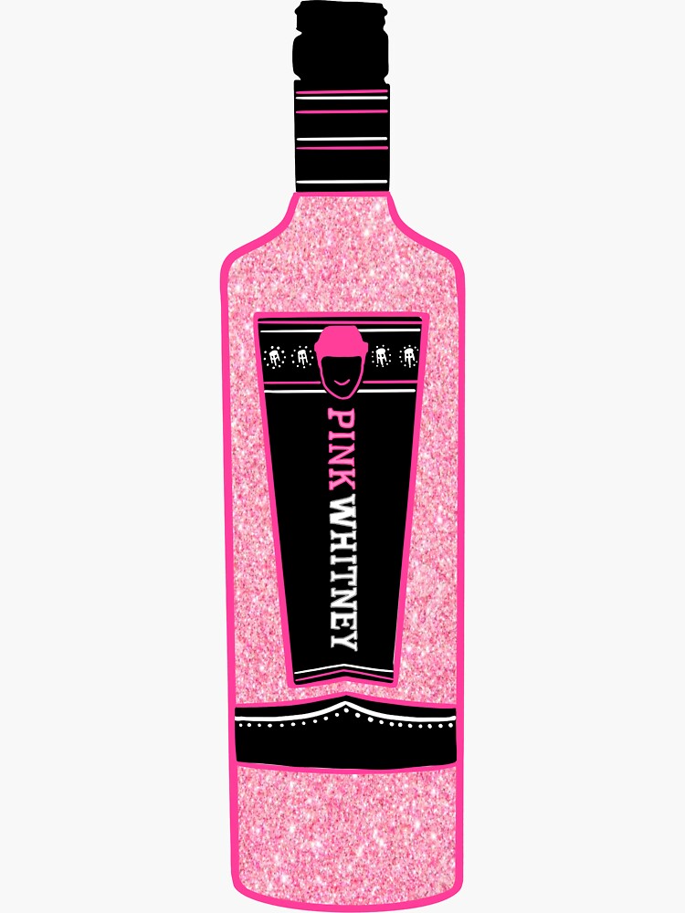 "pink whitney glitter" Sticker for Sale by emmakatebuch | Redbubble