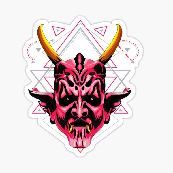 "devil head " Sticker for Sale by GrausQuinn | Redbubble