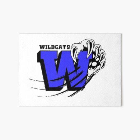 "Blue Wildcats Logo" Art Board Print for Sale by adigiuseppe | Redbubble