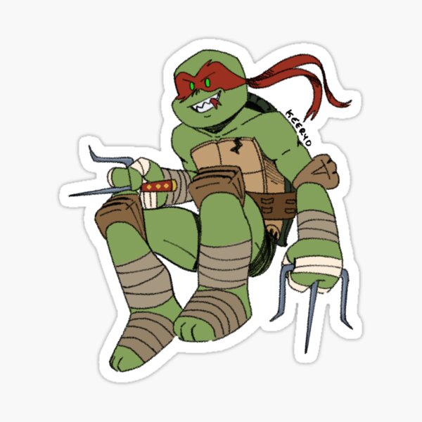 "TMNT Raph" Sticker by keeryd | Redbubble