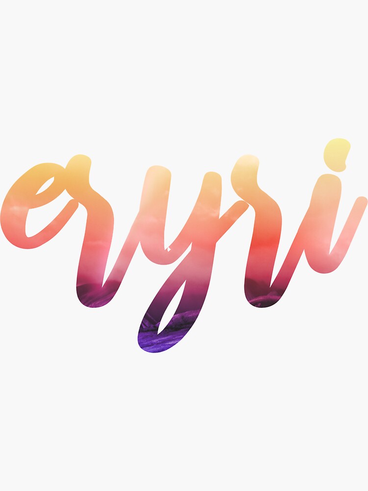 "Eryri Sunrise" Sticker for Sale by coco-pipes | Redbubble