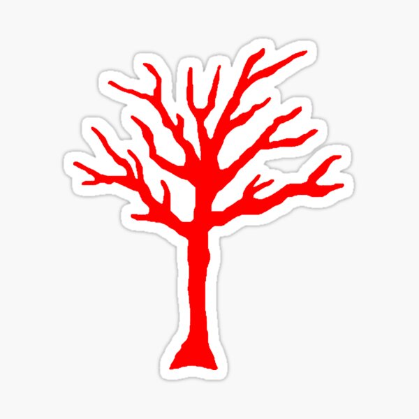 "xxxtentacion tree" Sticker for Sale by Rokoshop | Redbubble