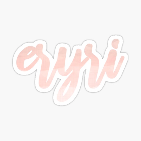 "Eryri Minimalism Peach" Sticker for Sale by coco-pipes | Redbubble