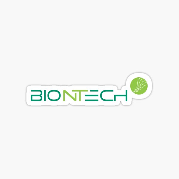 "Biontech" Sticker by haririeger | Redbubble