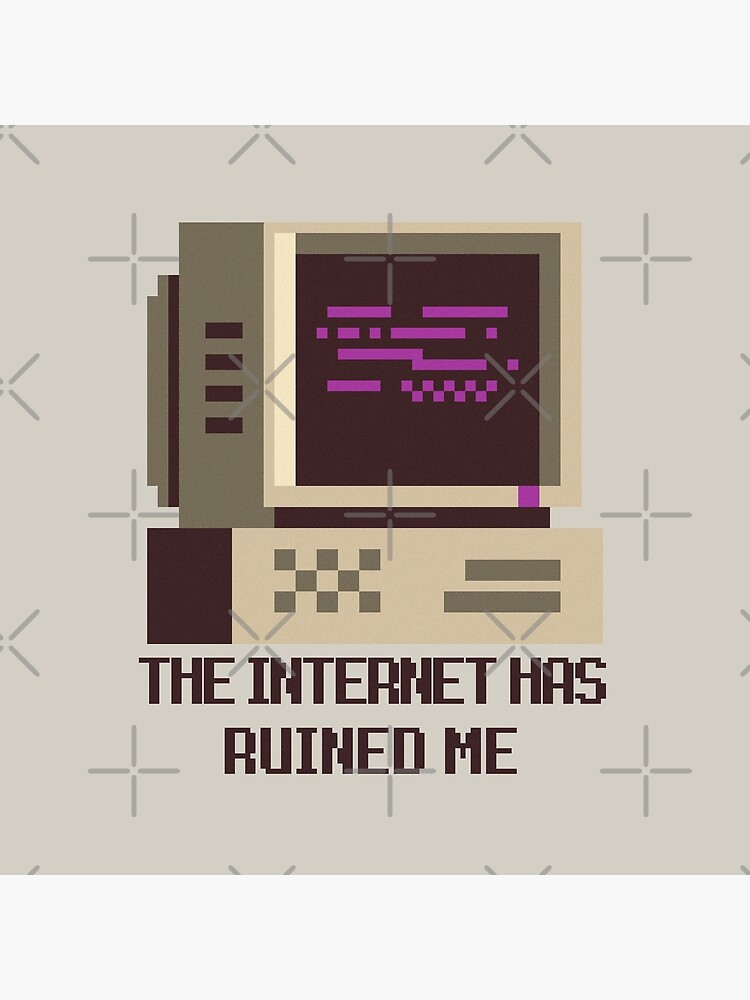 "wilbur soot internet has ruined me" Poster for Sale by renmei-studios ...