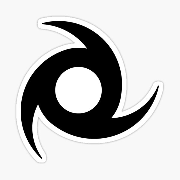 "Ninja NIN Minimalistic Black Job Icon - Final Fantasy XIV" Sticker for ...