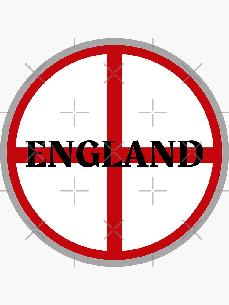 "England Flag Roundel" Sticker for Sale by FedSherDesign | Redbubble