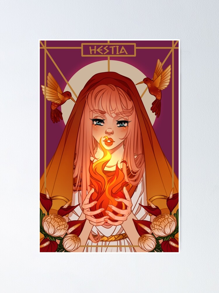 "Goddess Hestia" Poster for Sale by Dgeca | Redbubble
