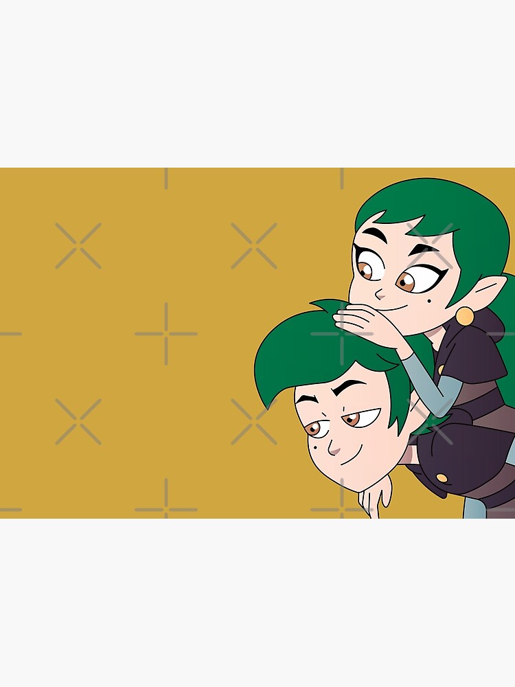 "Emira and Edric Blight | The Owl House" Hardcover Journal by artnchfck ...