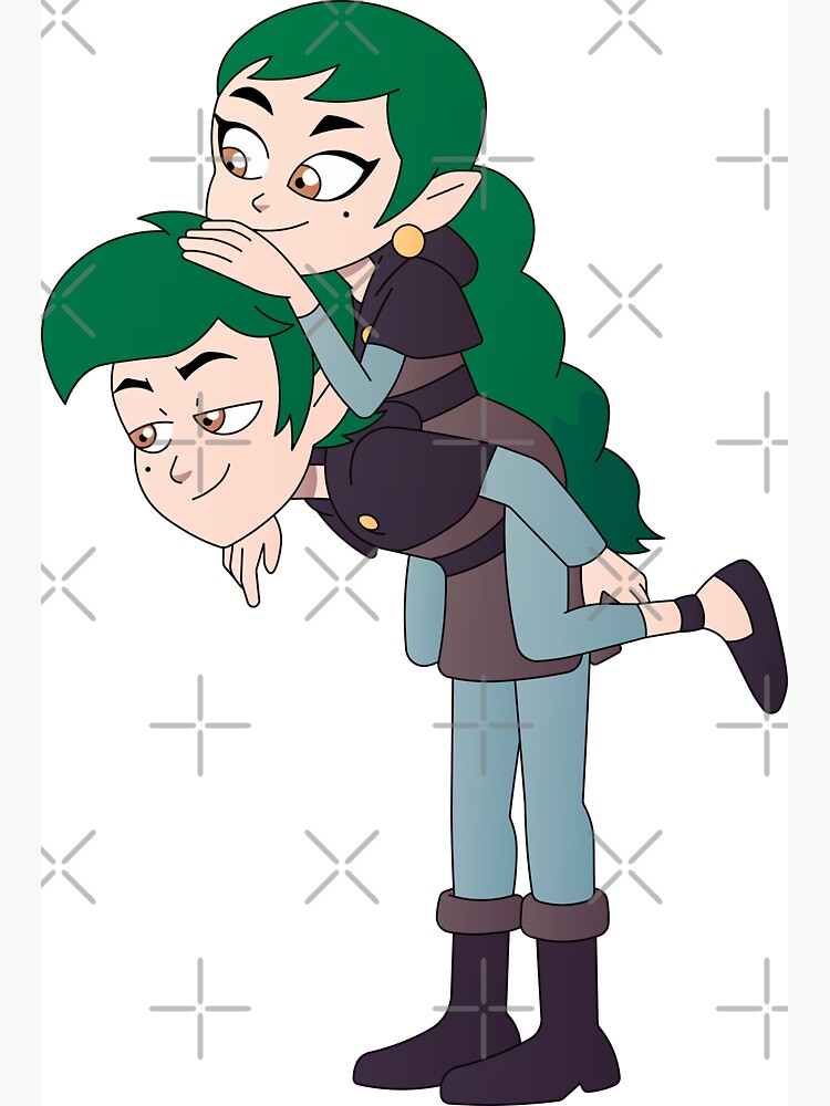 "Emira and Edric Blight | The Owl House" Magnet for Sale by artnchfck ...