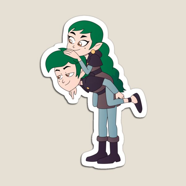 "Emira and Edric Blight | The Owl House" Magnet for Sale by artnchfck ...