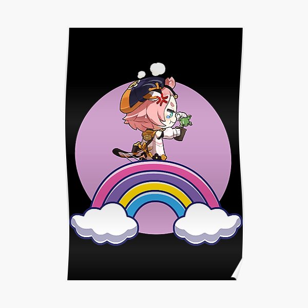 "Genshin Impact Chibi Diona " Poster for Sale by honistratton | Redbubble