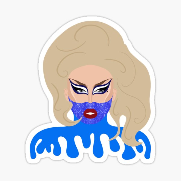 "RuPaul's Drag Race UK Awhora // Digital Art, Hand Drawn Illustration ...