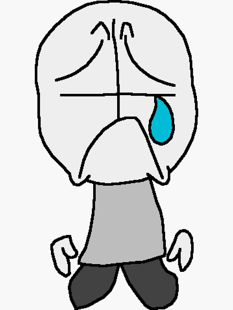 "Sadness Combat Grunt" Sticker for Sale by Loon Gang | Redbubble