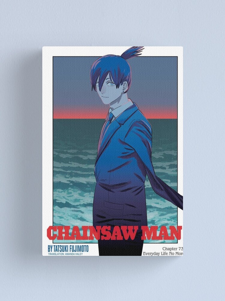 "Aki - Chainsaw Man Chapter Cover Art" Canvas Print for Sale by ...