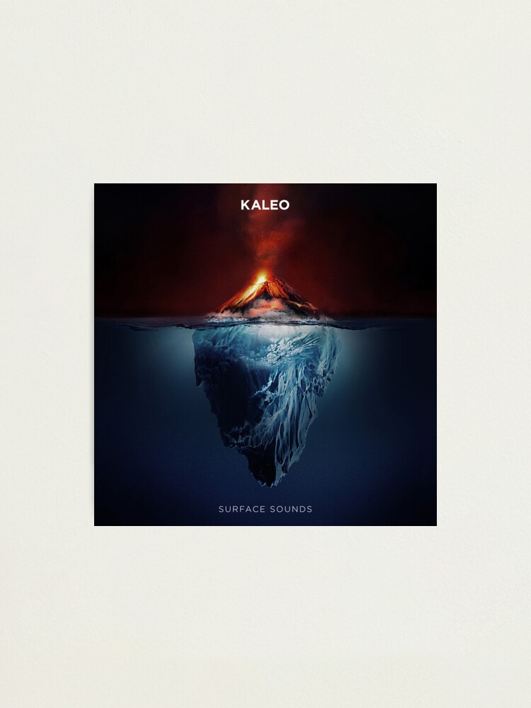 "KALEO - Surface Sounds - Album Cover" Photographic Print by dtorpes ...