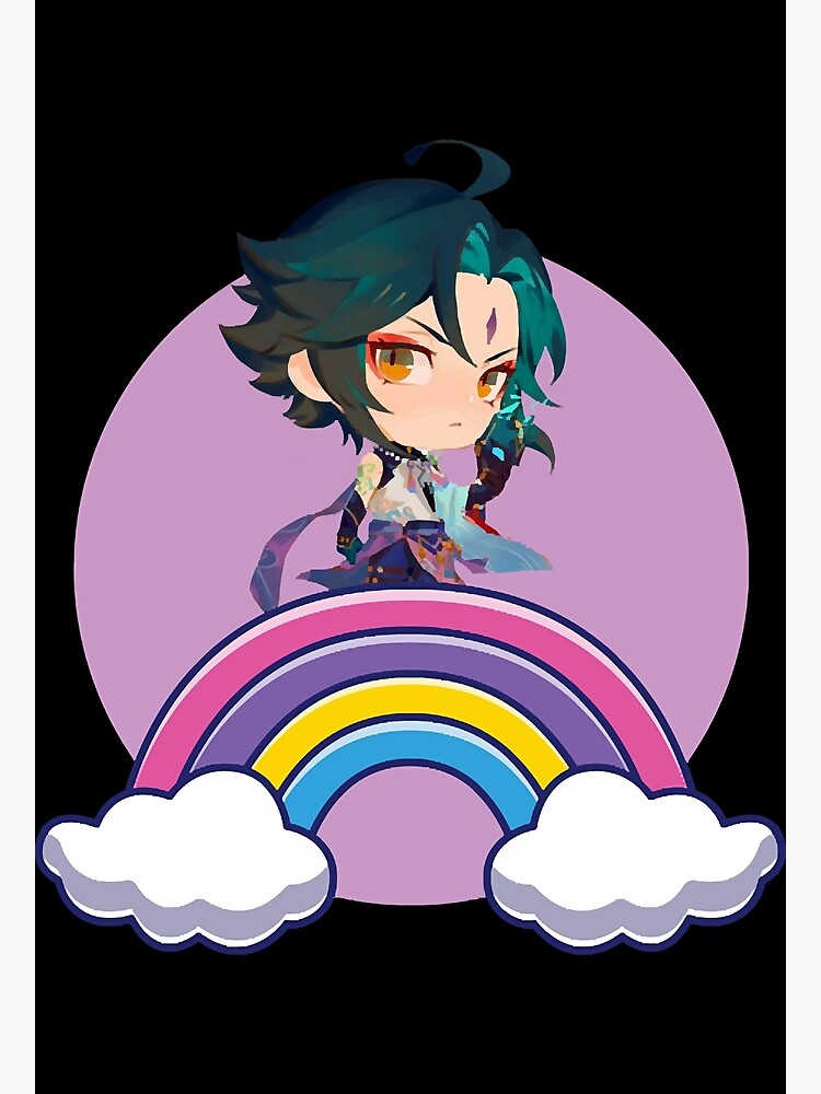 "Genshin Impact Chibi Xiao " Poster by burmside48 | Redbubble