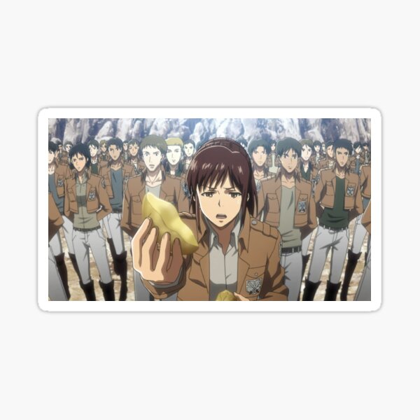 "Attack on titan sasha" Sticker for Sale by BestOfMangaa | Redbubble