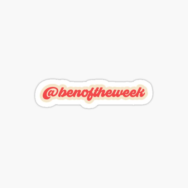 Benoftheweek Gifts & Merchandise | Redbubble