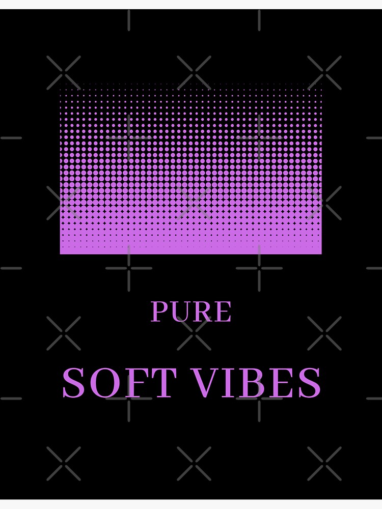 "PURE SOFT VIBES WITH ONE RECTANGLE ELEGANT STYLE LIGHT MAUVE" Sticker ...