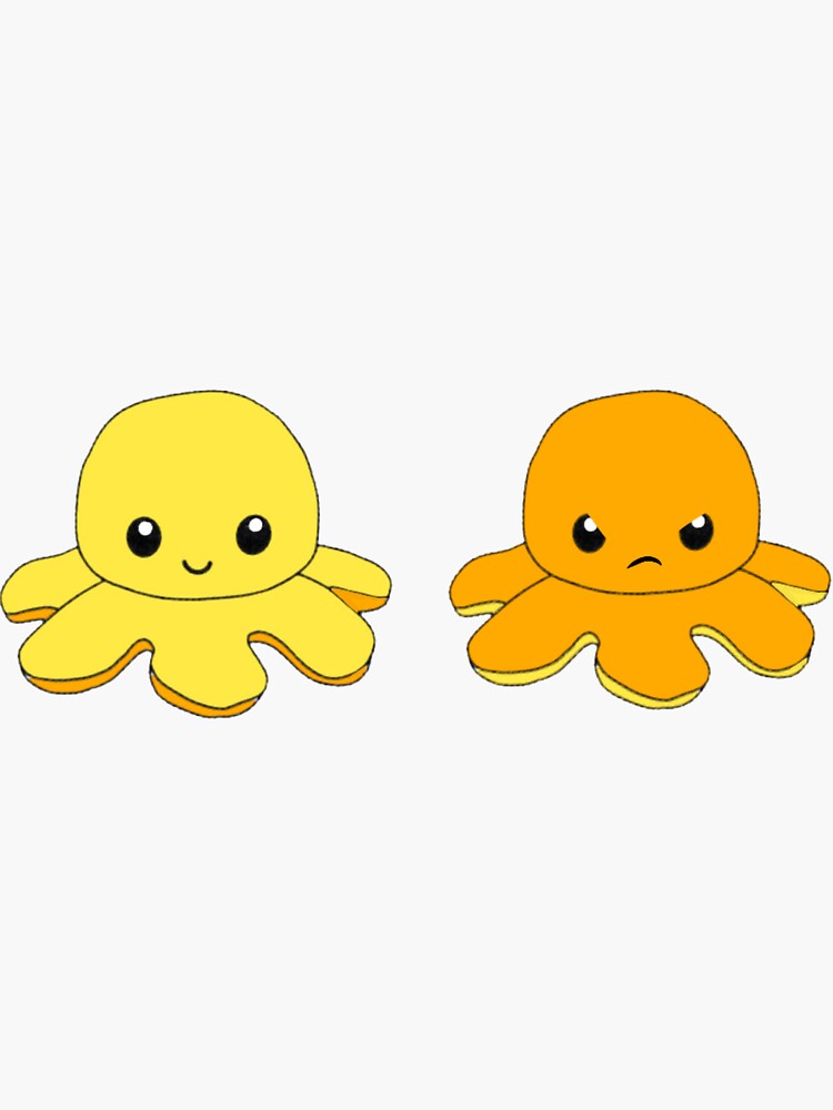 "mood octopus sticker" Sticker for Sale by DesignzNco | Redbubble