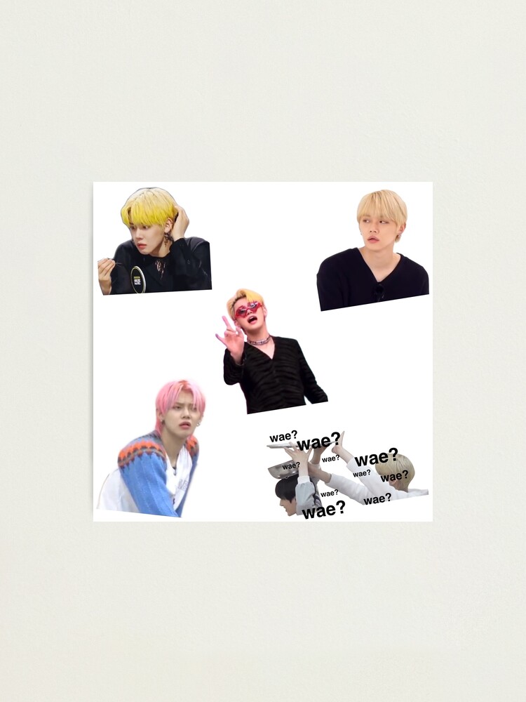 "Yeonjun Iconic Sticker Pack" Photographic Print for Sale by inbythin ...