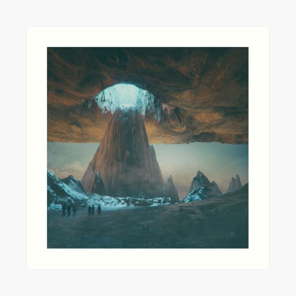 "Beeple Abstract" Art Print for Sale by thrxxd | Redbubble