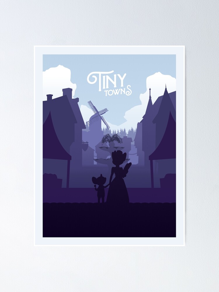 "Tiny Towns - Board Games - Minimalist Travel Poster Style - Board Game ...
