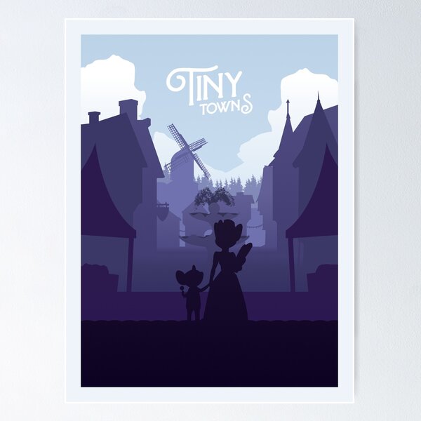 "Tiny Towns - Board Games - Minimalist Travel Poster Style - Board Game ...
