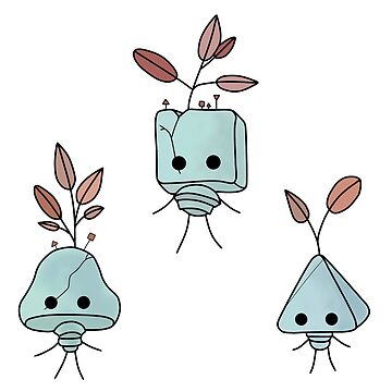 "Gris Forest Friends Sticker Pack" Sticker for Sale by random-mica-art ...