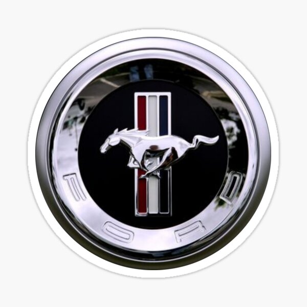 "Ford mustang car ,american muscle" Sticker for Sale by lebazar-bykarim ...